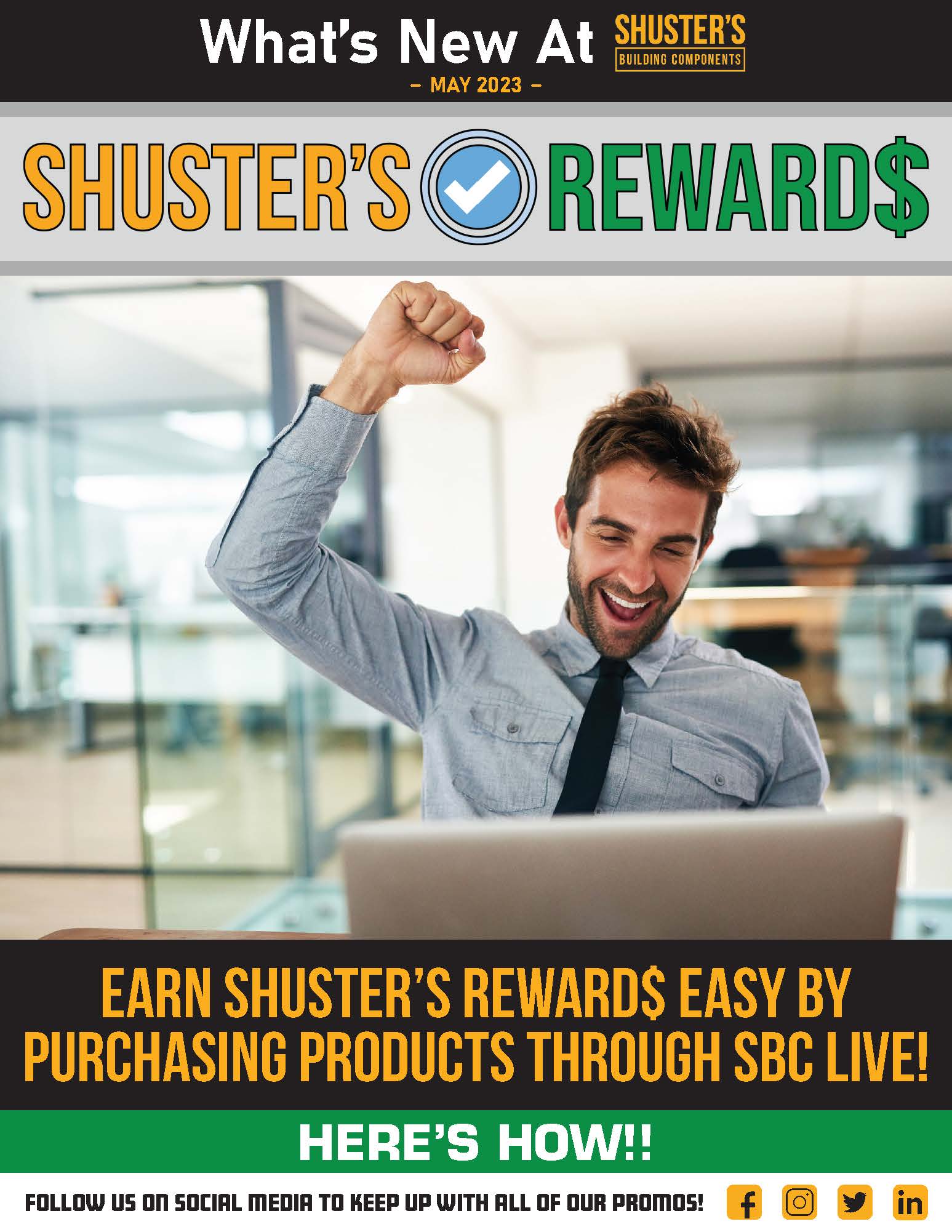 Shuster's Rewards - What's New VOL. 3